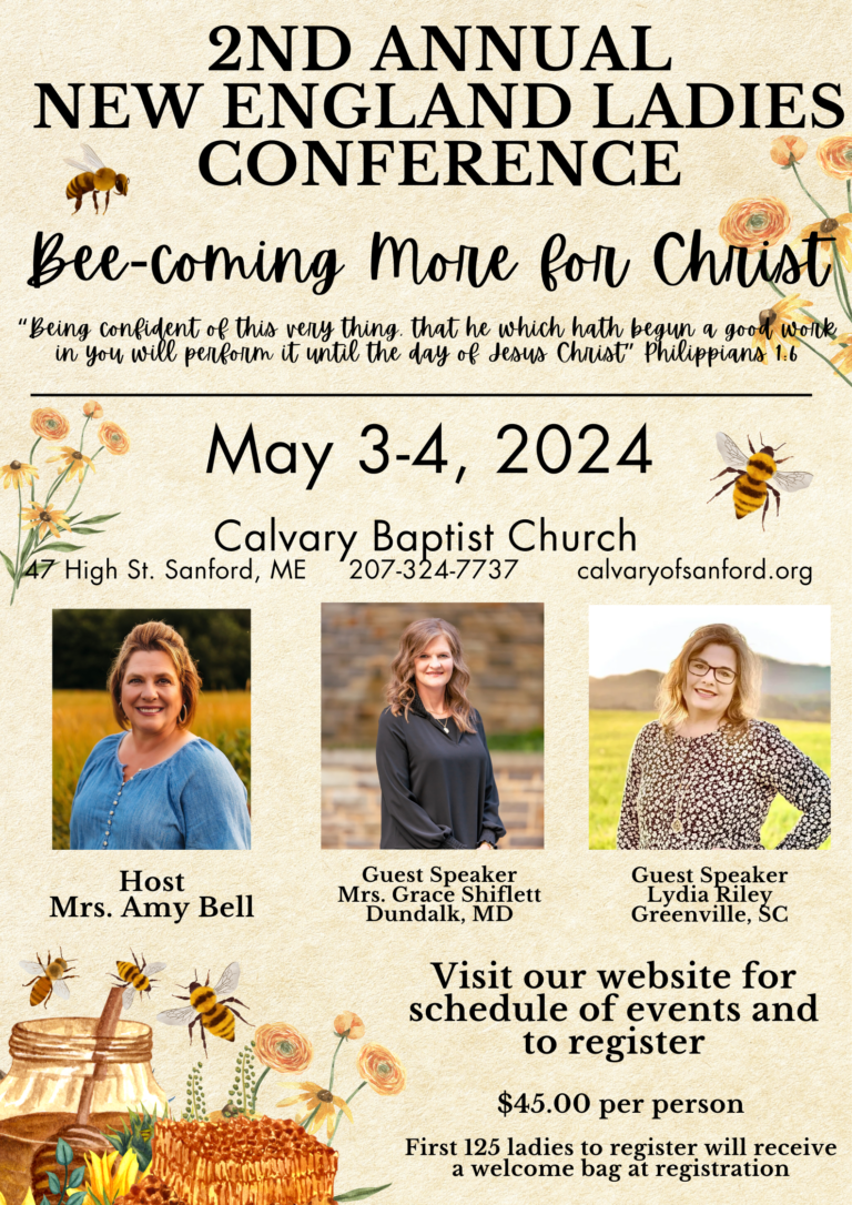 Ladies Conference | Calvary Baptist Church